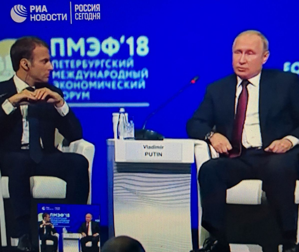 ПУТИН УБИЙСТВЕНО КЪМ МАКРОН „БЕЗОПАСНОСТТА НА ЕВРОПА ЗАВИСИ ОТ САЩ